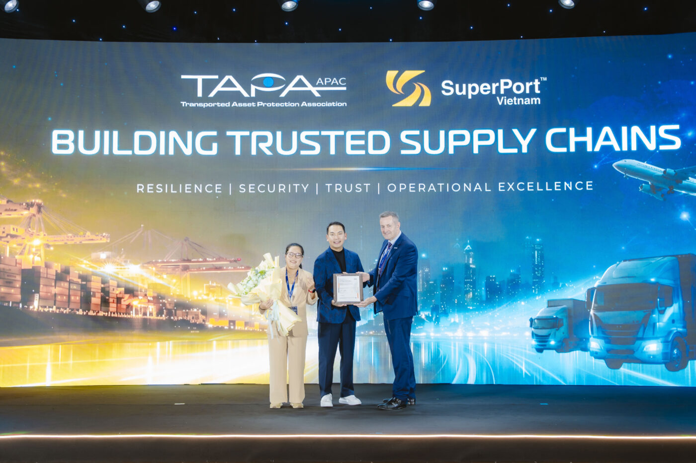Vietnam SuperPort® achieves highest facility security level under TAPA ...